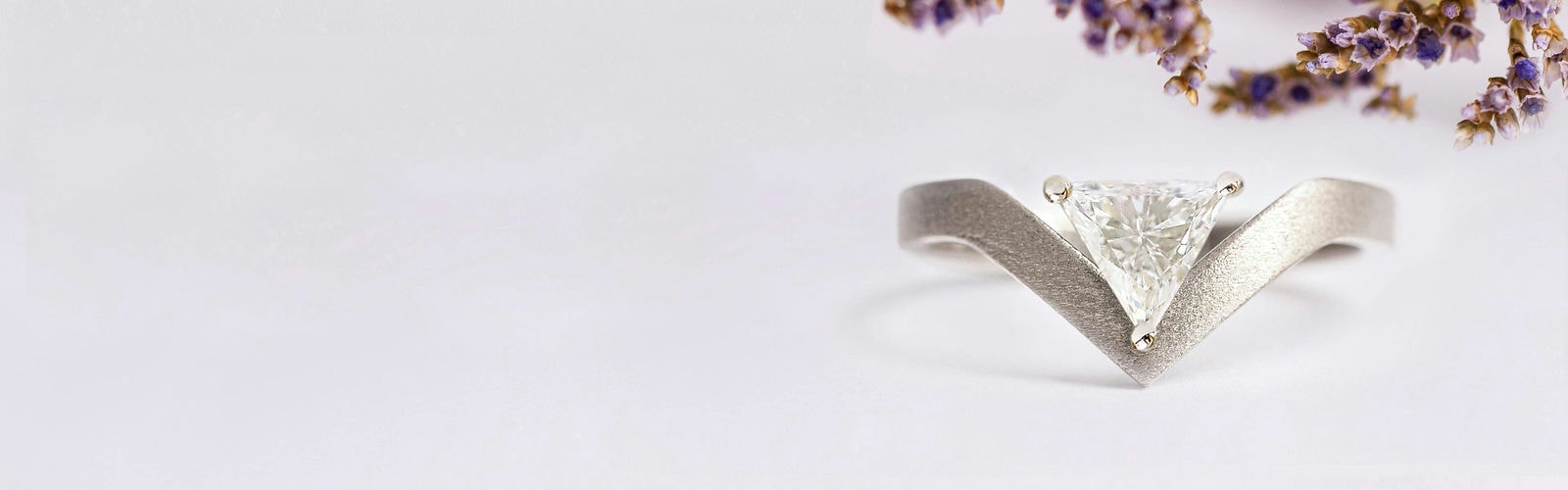 Trillion Engagement Ring - Aurelius Jewelry
